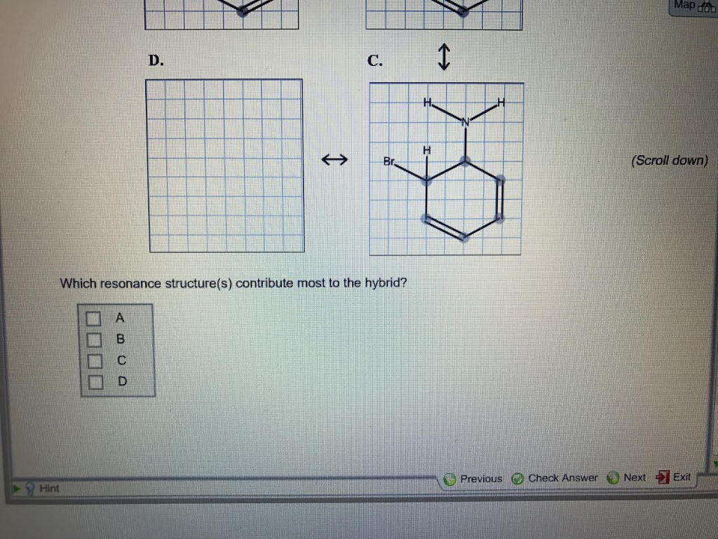 Solved Four major resonance are possible for the following | Chegg.com