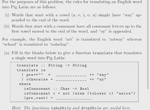 Solved For the purposes of this problem, the rules for | Chegg.com