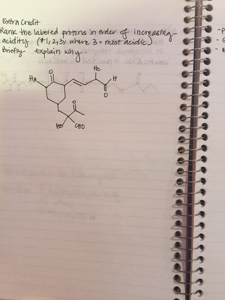 Solved Rank the labeled protons in order of increasing | Chegg.com