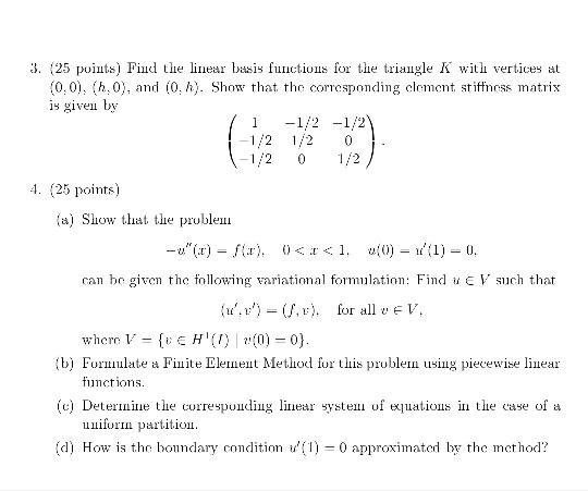 Solved Written Dxercises 1. 25 points) Show that if w) is | Chegg.com