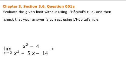 Solved Evaluate the given limit without using L'Hopital's | Chegg.com
