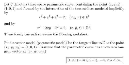 Solved Let C denote the three space parametric curve formed | Chegg.com