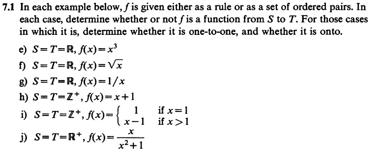 Solved In each example below, f is given either as a rule or | Chegg.com