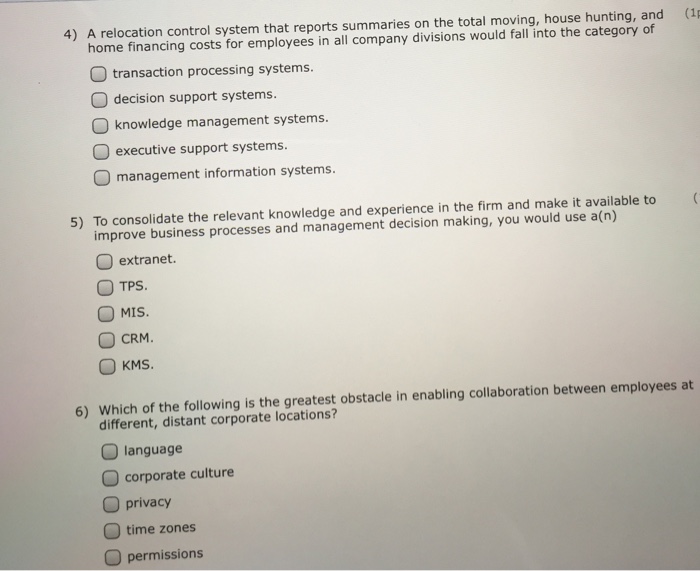 Solved A relocation control system that reports summaries on | Chegg.com