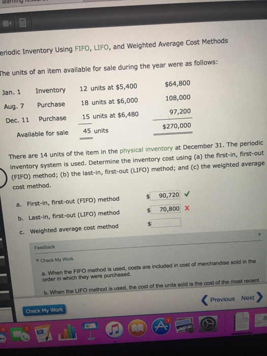 Solved Inventory Using FIFO, LIFO, and Weighted Average | Chegg.com