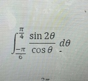 Solved 4 sin 20 IT cos | Chegg.com