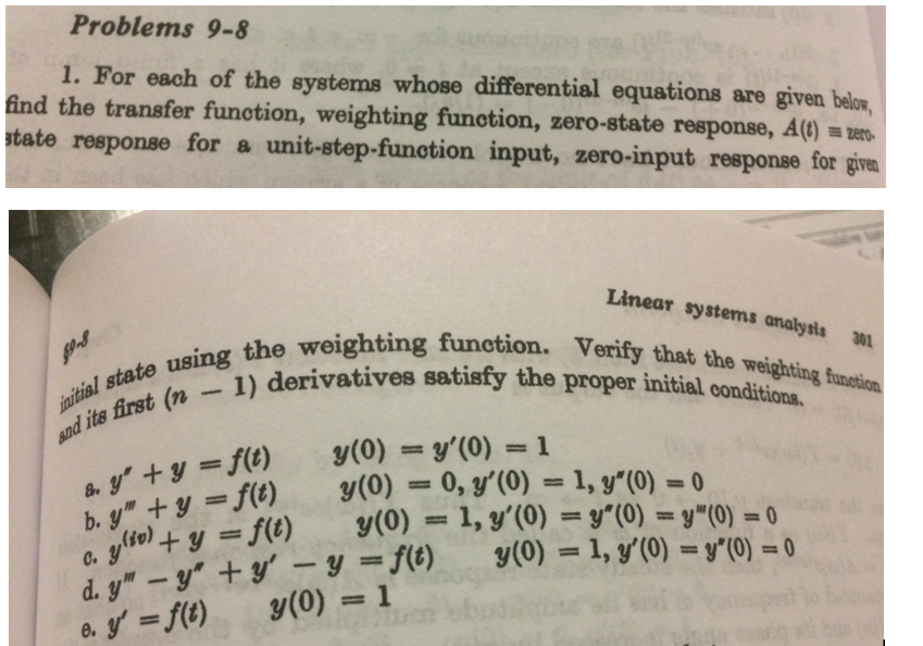 Solved For each of the systems whose differential equations | Chegg.com