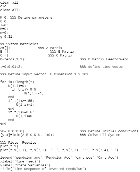 Problem 5 (50 points) The State Equations shown below | Chegg.com