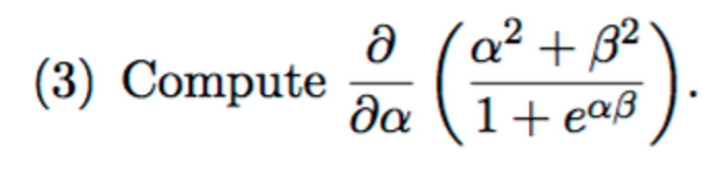 Solved Compute partial differential/partial differential | Chegg.com