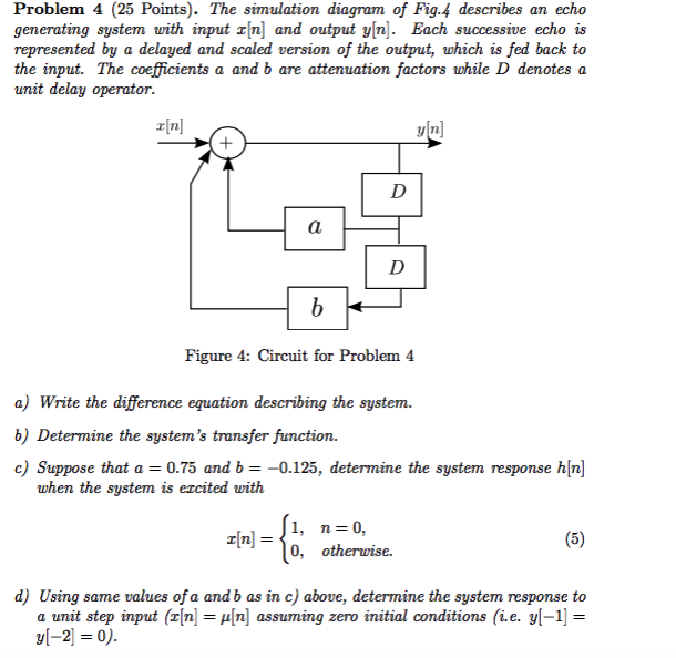 Solved Problem 4 25 Points The Simulation Diagram Of