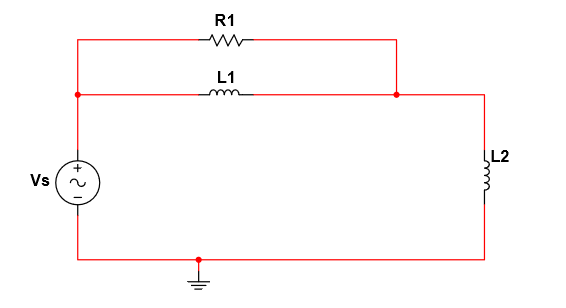 Solved Let the following circuit powered by a voltage source | Chegg.com