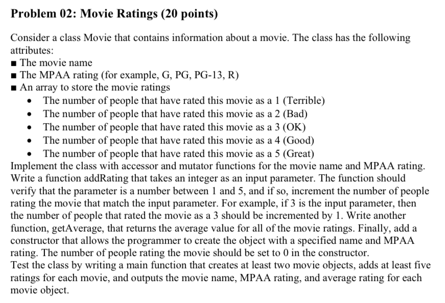 Solved This is an intro C++ class, please do not make the | Chegg.com