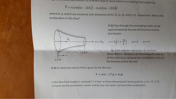 Flow through the converging nozzle can be | Chegg.com