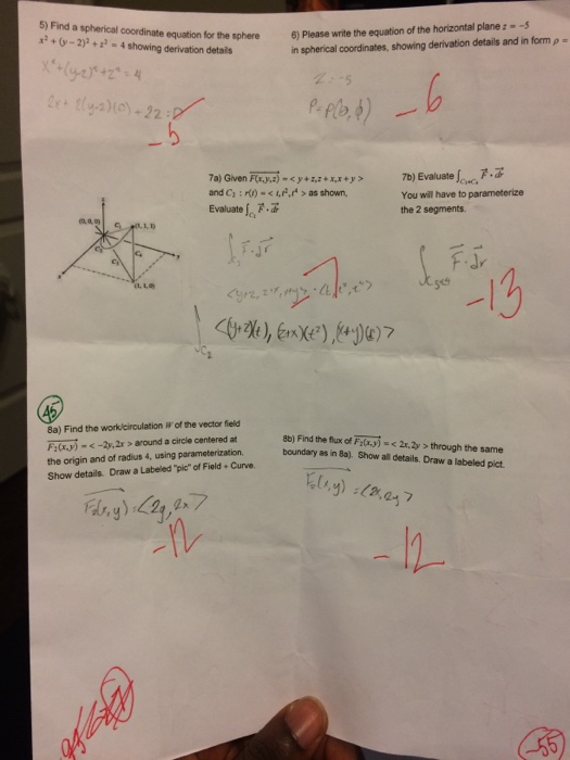 Solved Find a spherical coordinate equation for the sphere | Chegg.com