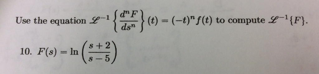 Solved Use the equation y, dnF) dsn (t)-(-trrt) toon puteri | Chegg.com