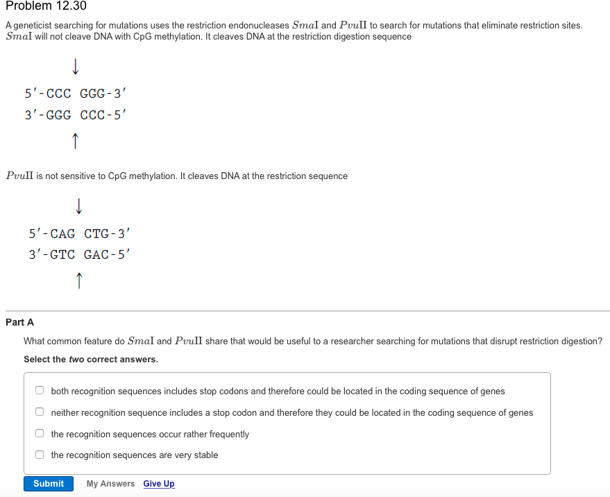 Solved Problem 12.30 A geneticist searching for mutations | Chegg.com