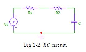 Solved Step response of an RC circuit. Consider the circuit | Chegg.com