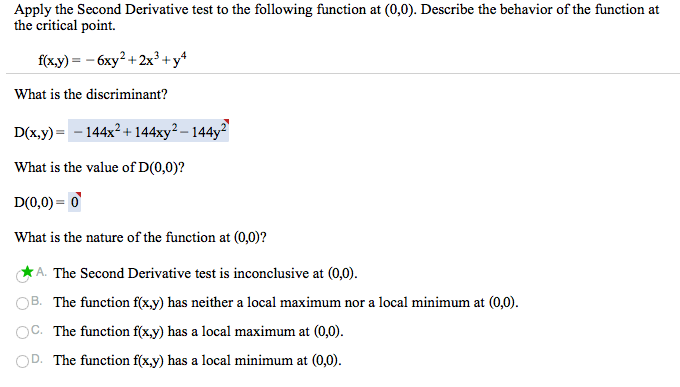 Solved How do you find the discriminant? | Chegg.com