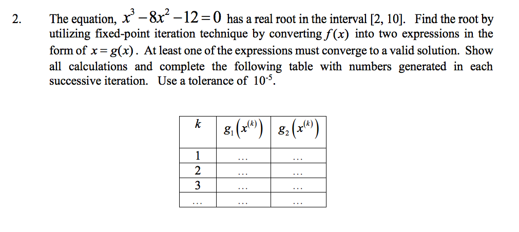 Solved The equation, x^3 - 8x^2 - 12 = 0 has a real root in | Chegg.com