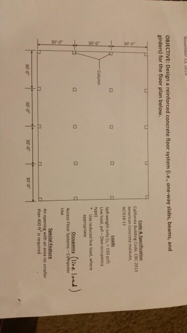 provide all design calculations | Chegg.com
