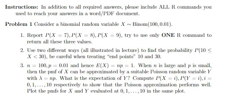 Solved Instructions: In addition to all required answers, | Chegg.com