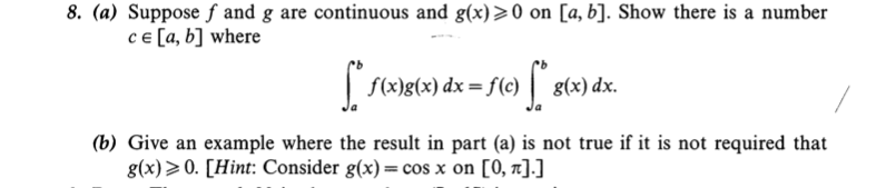 Solved (a) Suppose f and g are continuous and g(x) | Chegg.com