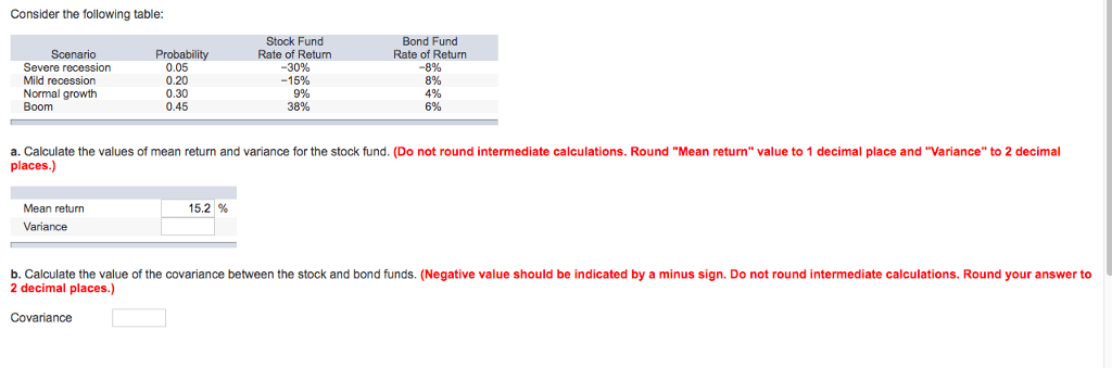 Solved Consider the following table: a. Calculate the | Chegg.com