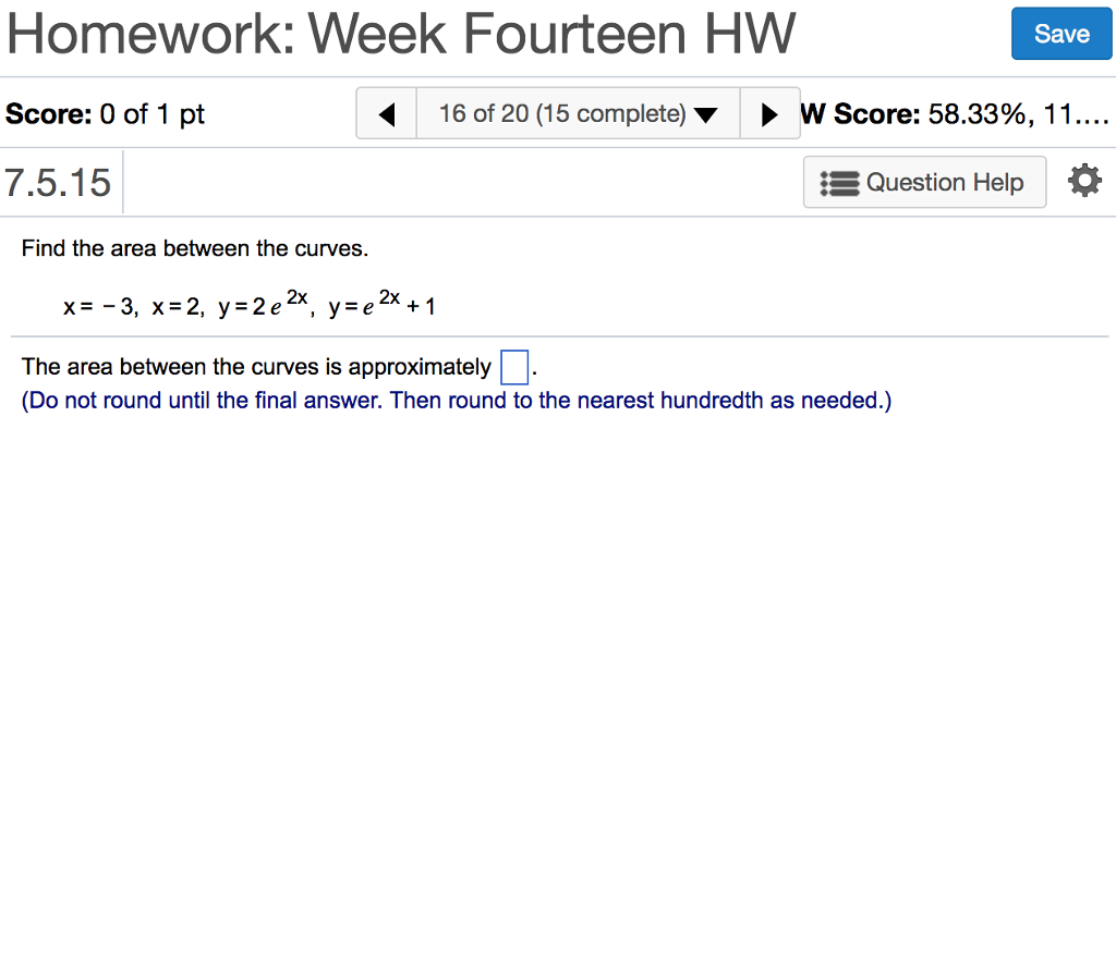 Solved Homework Week Fourteen Hw Score 0 Of 1 Pt 7 5 15