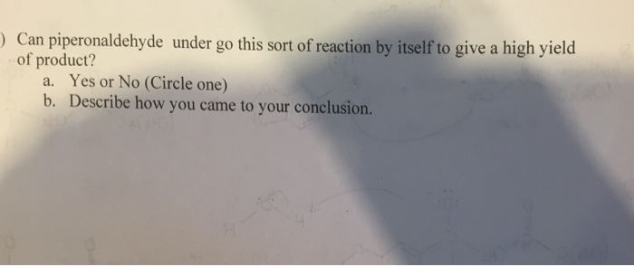 Solved Lab H- Aldol Condensation 1) Write the detailed | Chegg.com
