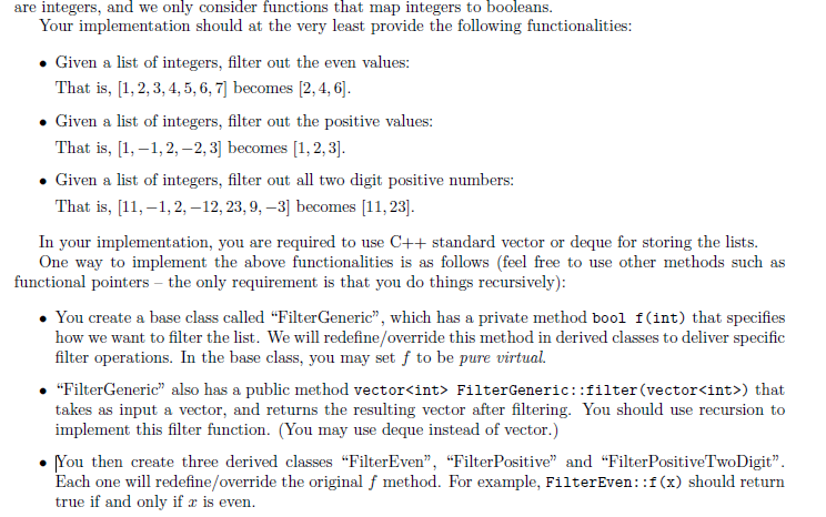 Solved c++ map filter and reduce | Chegg.com