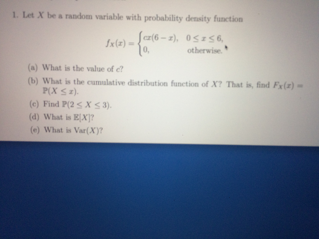 Solved 1 Let X Be A Random Variable With Probability Chegg solved-1-let-x-be-a-random-variable-with-probability-chegg