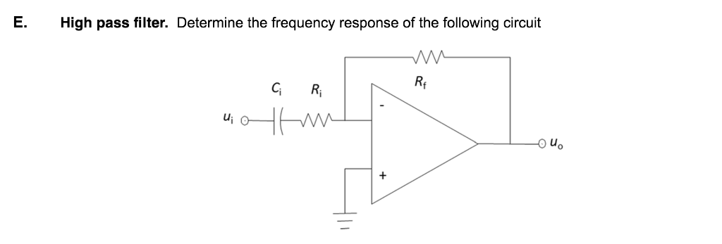 Solved Determine the frequency response of the following | Chegg.com Solved Determine the frequency response of the following | Chegg.com