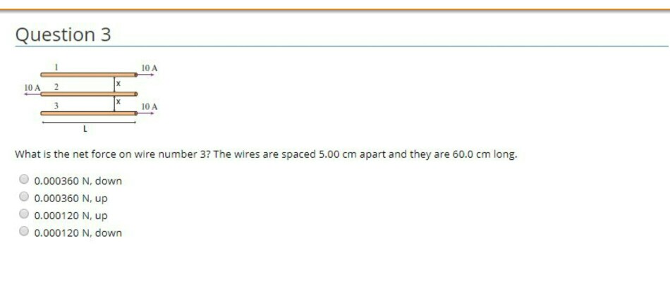 Solved Question 3 10 A IOA 2 10 A What is the net force on | Chegg.com Solved Question 3 10 A IOA 2 10 A What is the net force on | Chegg.com