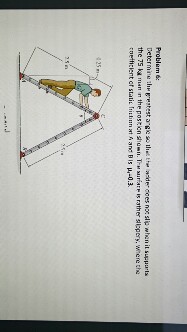Solved Determine the greatest angles so that the ladder does | Chegg.com