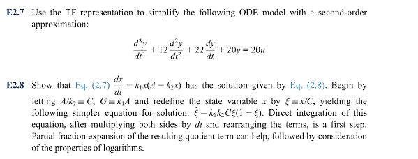 Solved Use the TF representation to simplify the following | Chegg.com