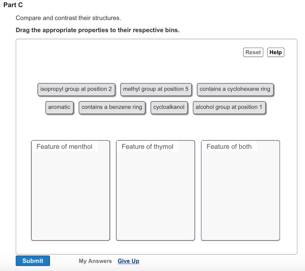 Solved Compare and contrast their structures. Drag the | Chegg.com Solved Compare and contrast their structures. Drag the | Chegg.com
