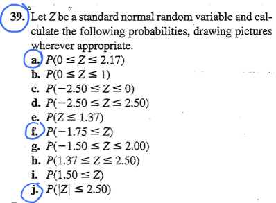 Solved Let Z be a standard normal random variable and | Chegg.com