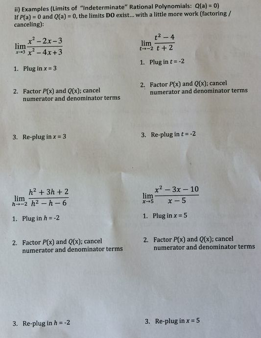 Solved Techniques for Computing Limits Polynomials: P(x) = | Chegg.com