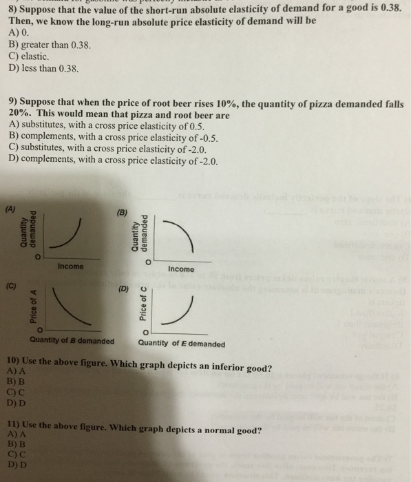 Solved Suppose that the value of the short-run absolute | Chegg.com