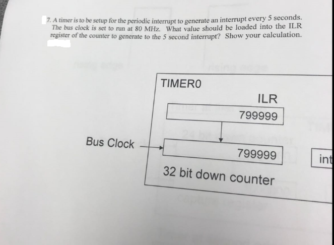 Solved e interrupt to generate an interrupt every 5 seconds. | Chegg.com