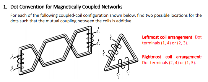 For each of the following coupled-coil configuration | Chegg.com