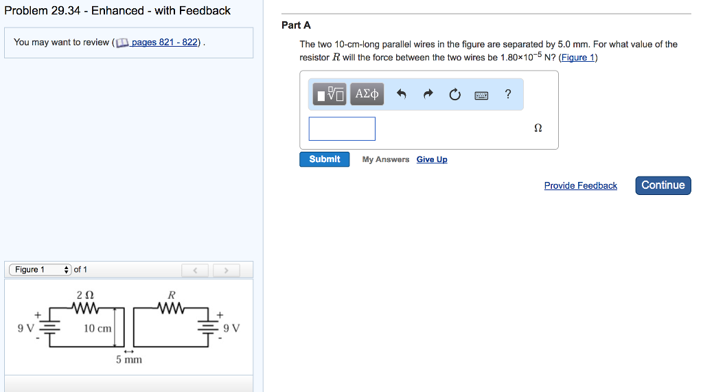 Solved Problem 29.34 - Enhanced - with Feedback Part A You | Chegg.com