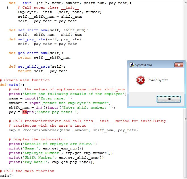 Solved Can someone tell me why I keep getting this error: # | Chegg.com