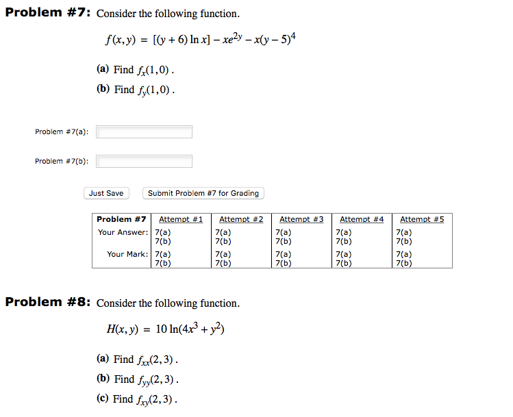 Solved Consider the following function. f(x, y) = [(y + 6) | Chegg.com Solved Consider the following function. f(x, y) = [(y + 6) | Chegg.com