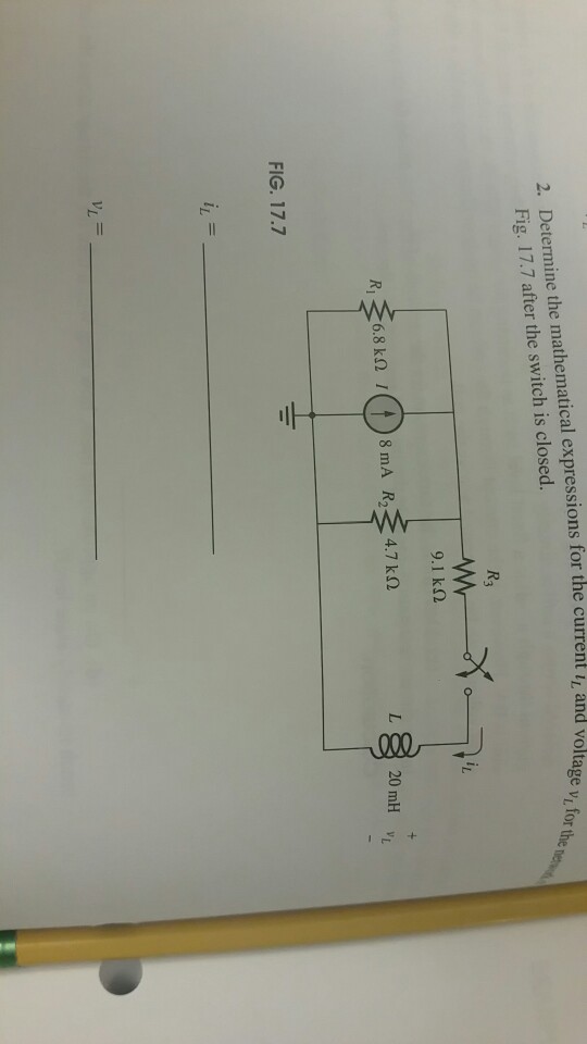 Solved 2. Determine the mathematical expressions for the | Chegg.com
