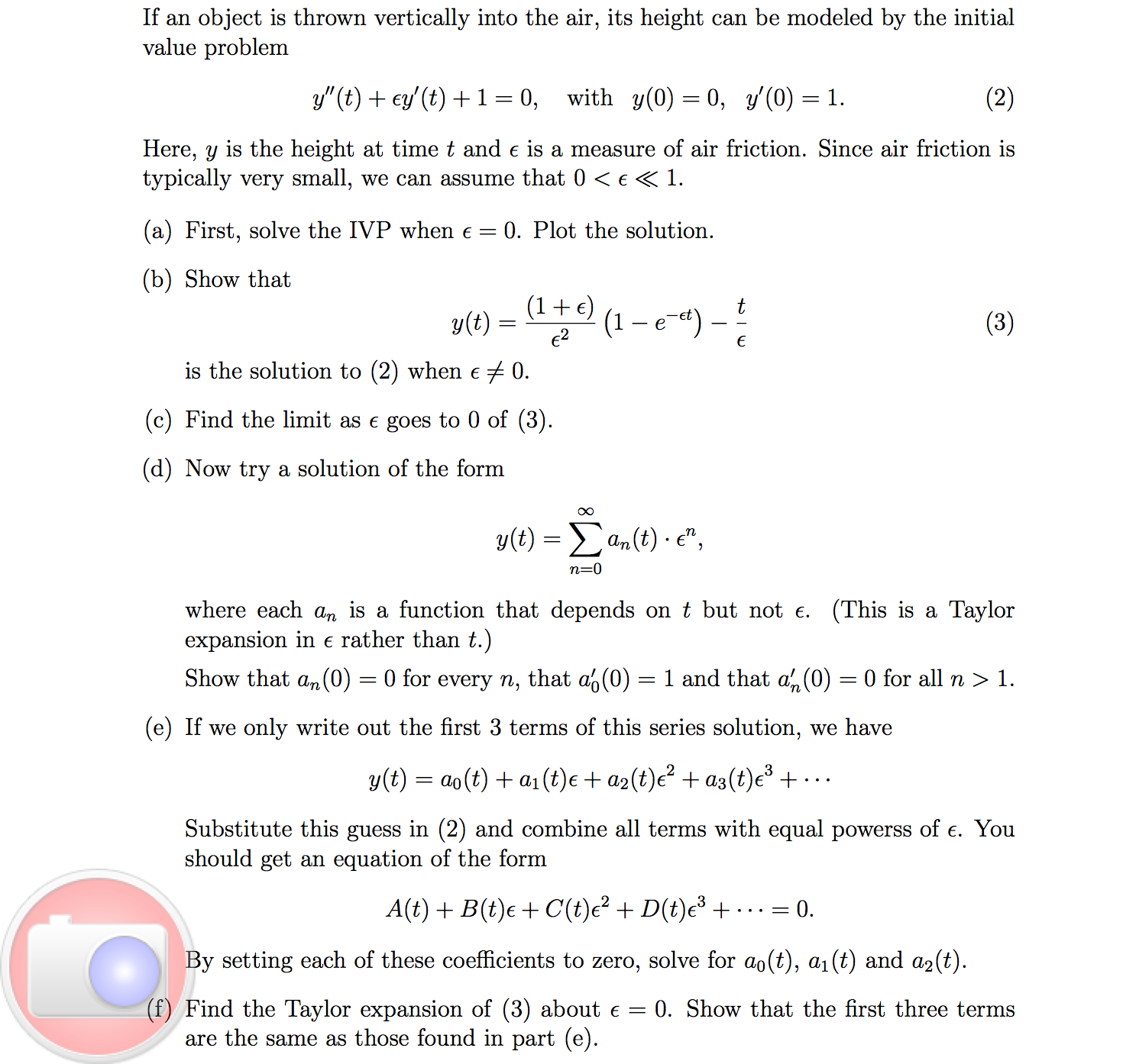 Solved If an object is thrown vertically into the air, its | Chegg.com