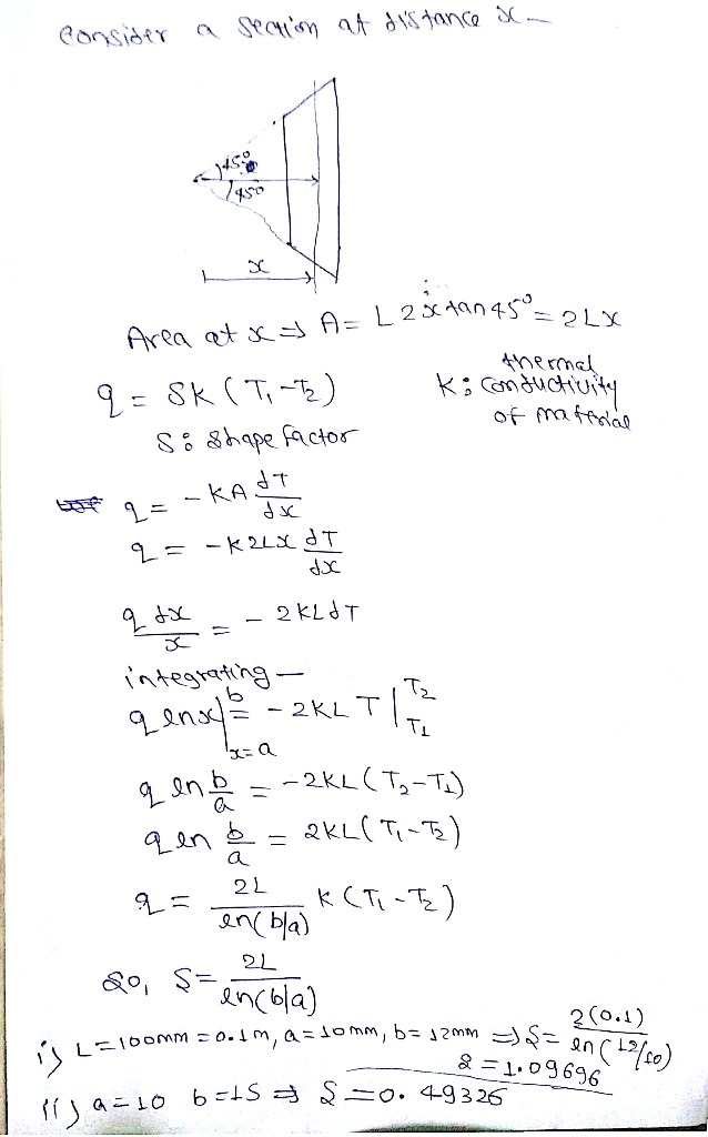 (Solved) - A two-dimensional object is subjected to isothermal conditions at... - (1 Answer ...