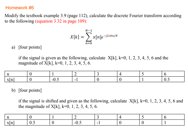 Solved Homework #6 Modify the textbook example 3.9 (page | Chegg.com