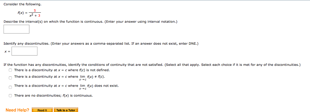 Solved Consider the following x +3 Describe the interval(s) | Chegg.com