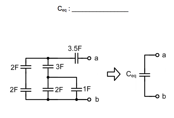 Solved 2F 2F eq 3.5F 3F 1F 2F a o b | Chegg.com